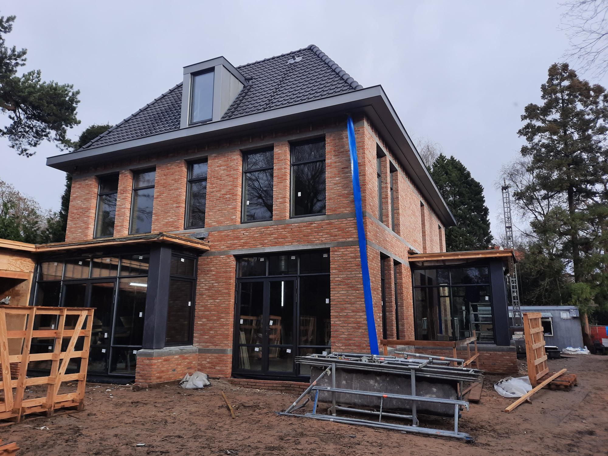 Villa Baarn, in opdracht van Eveloc uit Ankeveen - Huijberts Gevelbouw